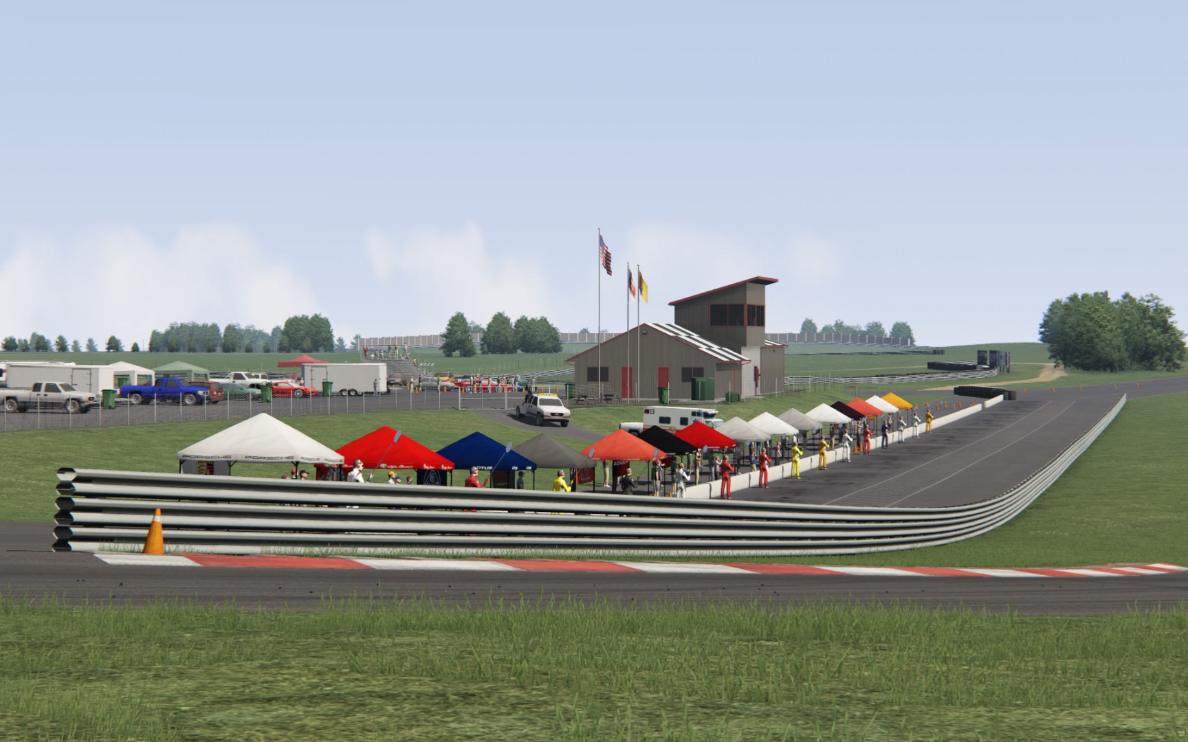 New Jersey Motorsports Park: Lightning 1.1 - Assetto Corsa