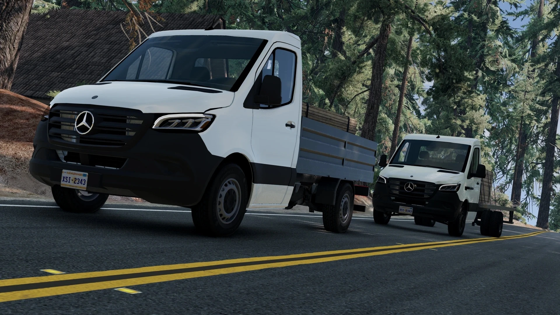 Mercedes-Benz Sprinter 2020 Cargo 1 - BeamNG.drive