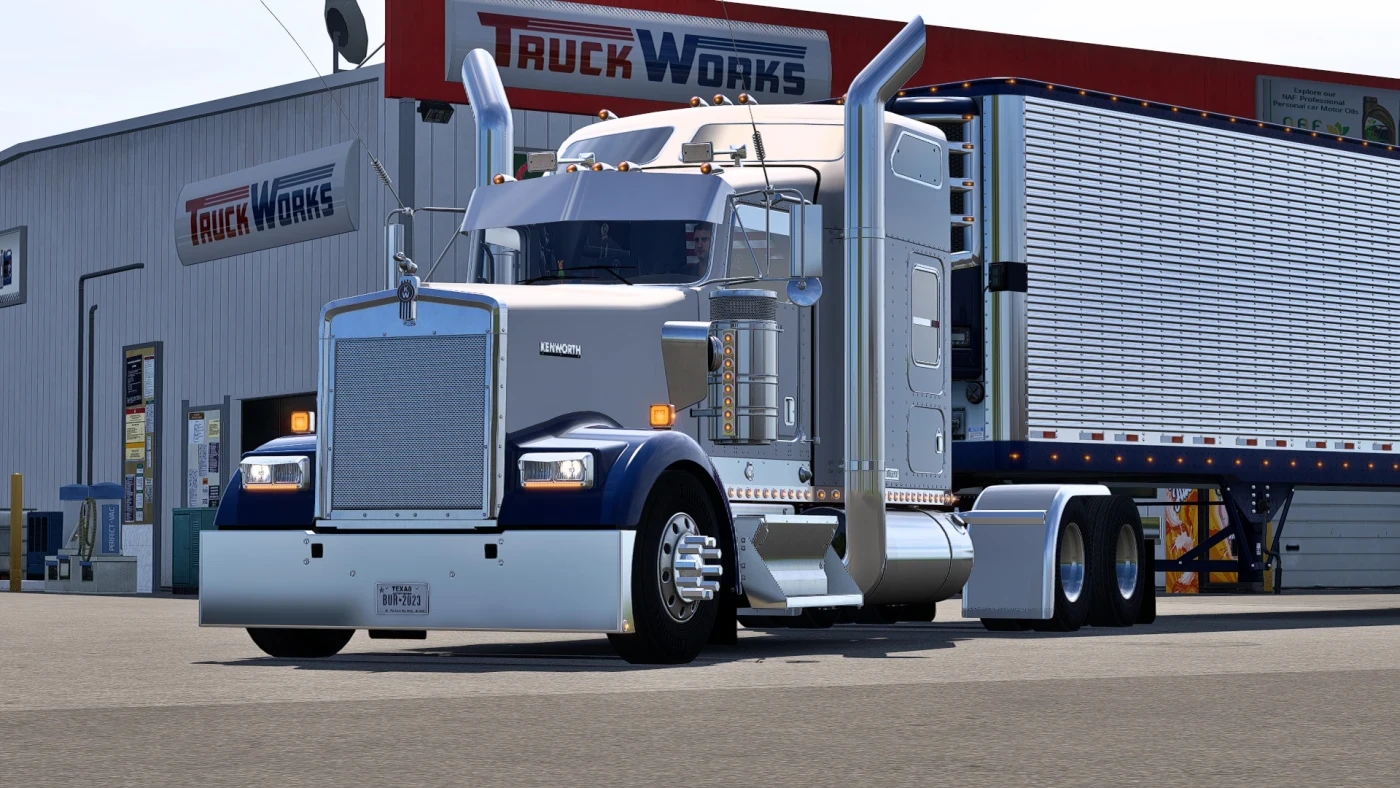 Kenworth W900 Chrome Shop v1.4.2 (1.50 - 1.51) - ATS
