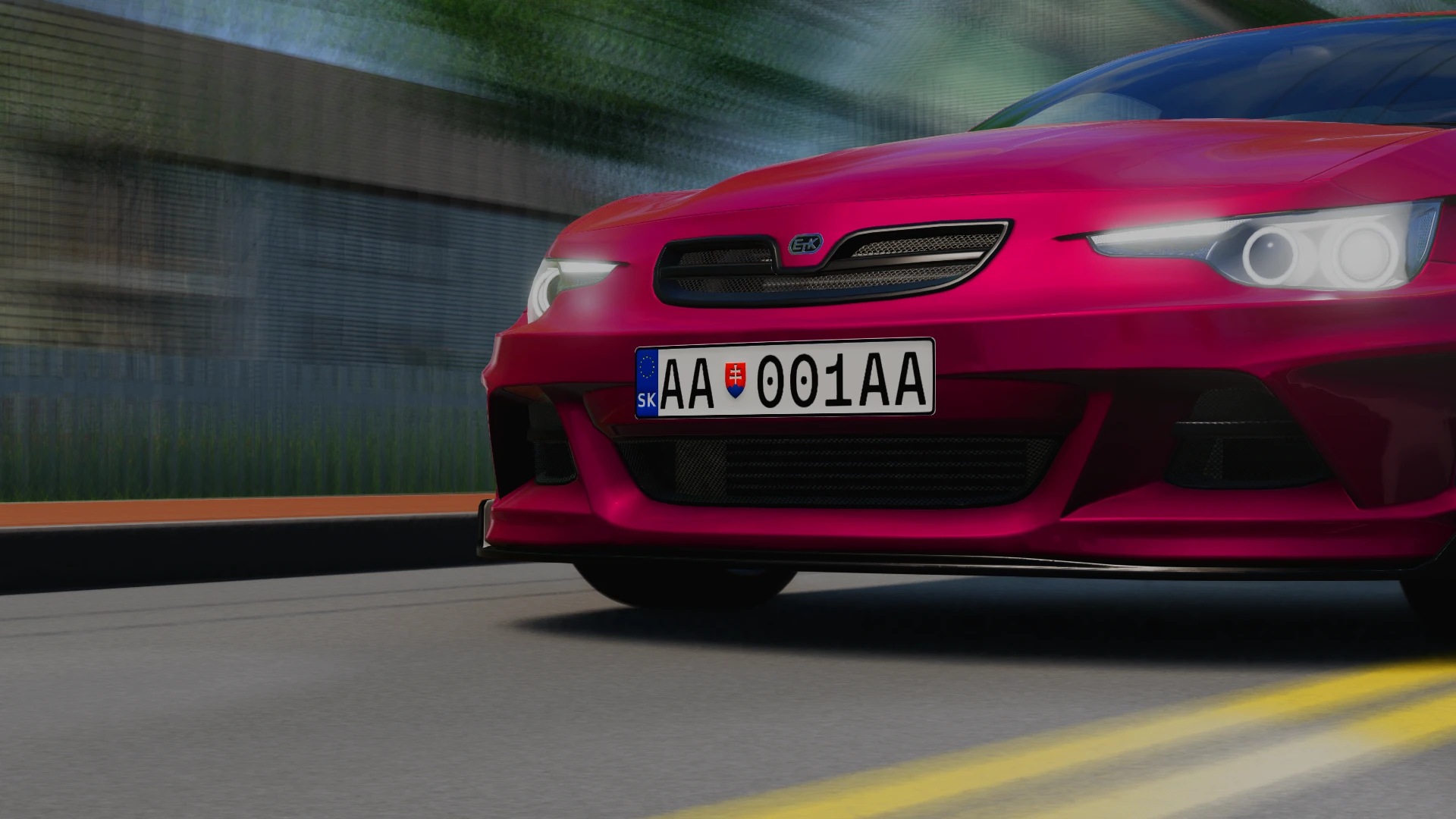 Slovak License Plates Pack 1.0 - BeamNG.drive