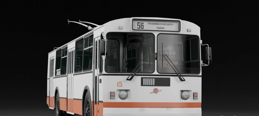 Trolleybus ZiU-682 1.5 - BeamNG.drive