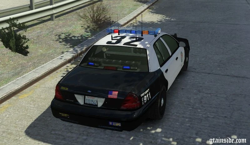 GTA V LSPD CVPI Textures - GTA 4