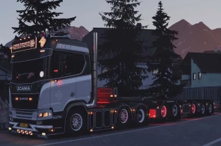 Scania R590 Ludwig Lowcab+Trailer v1.50 - ETS 2