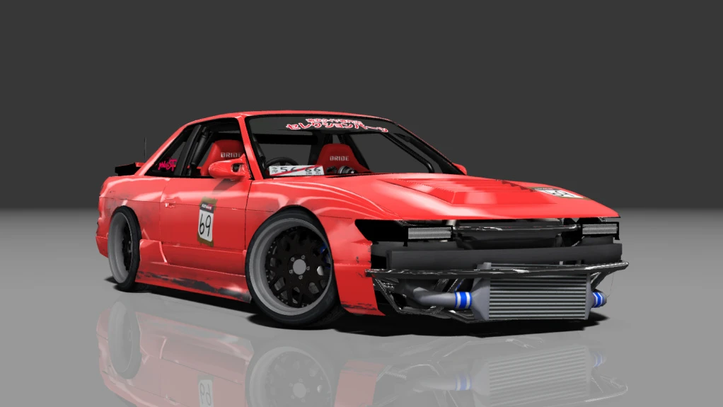 Ziptie-Gang Nissan Silvia S13 Missile v1.1 - Assetto Corsa