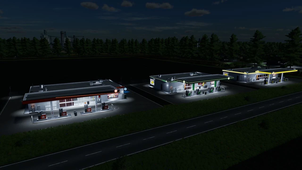 Gas Station Pack v 1.0 - FS 22