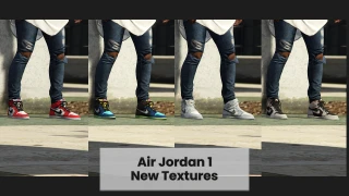 Download Air Jordan 1 New Textures - GTA 5 - ModLand.net