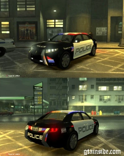 2012 Carbon Motors E7 Concept Interceptor [ELS] - GTA 4