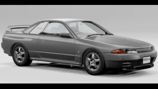 Nissan Skyline GTR R32 (with full chassis) v1.1 - BeamNG.drive