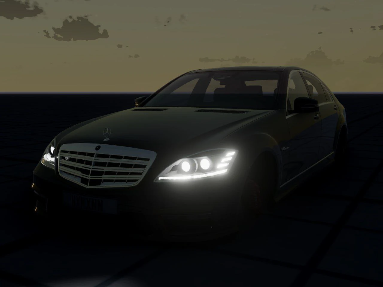 Mercedes-Benz S-Class W221 - BeamNG.drive