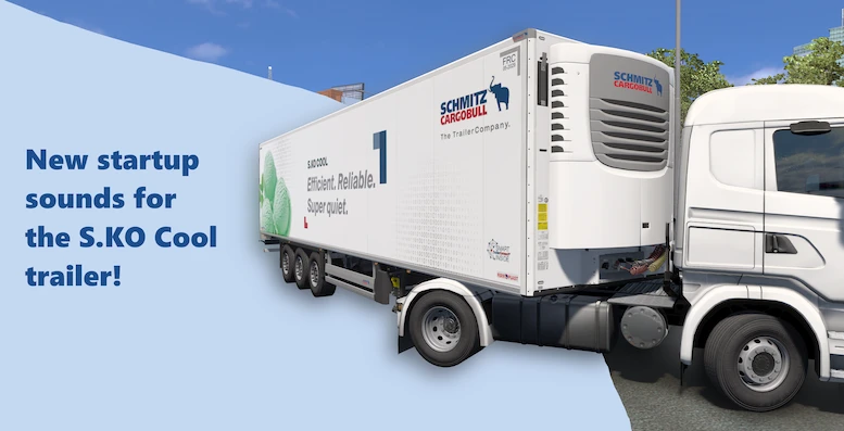 Reefer trailer sound addon 2024JUL31 - ETS 2