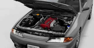 Nissan Skyline GTR R32 (with full chassis) v1.1 - BeamNG.drive