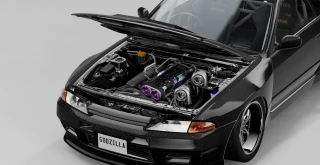 Nissan Skyline GTR R32 (with full chassis) v1.1 - BeamNG.drive