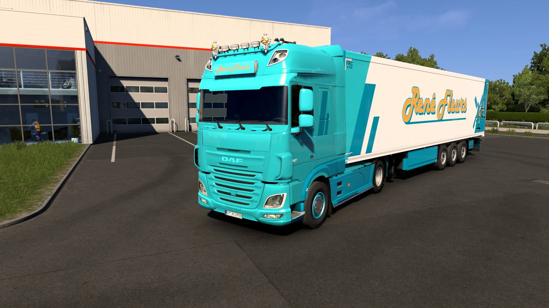 Combo Skin Rene Fleurs 1.0 - ETS 2