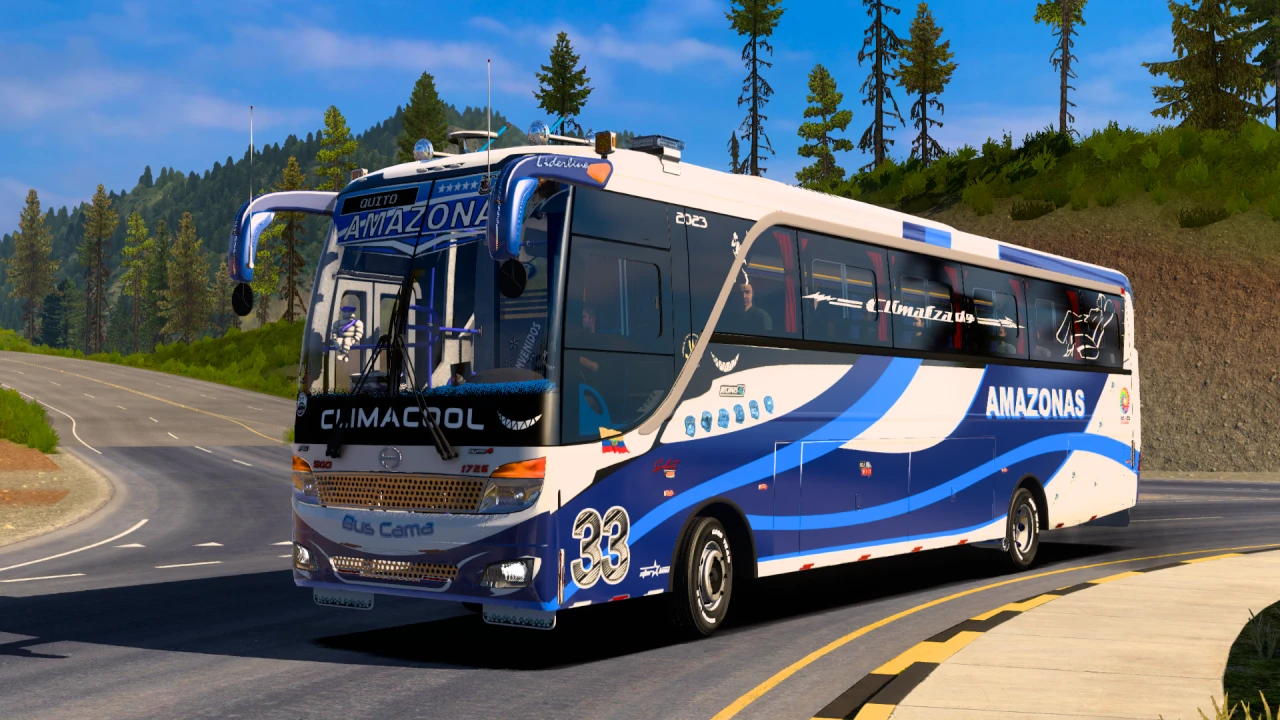 American Truck Simulator Bus mods - ModLand.net