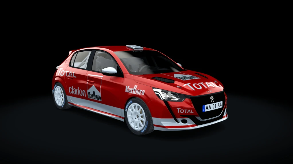 Peugeot 208 Rally 4 1.1 - Assetto Corsa
