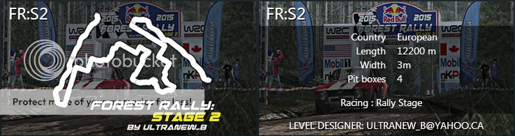 Forest Rally: Stage 2 (fictional, scratch made, rally stage) 0.91 ...