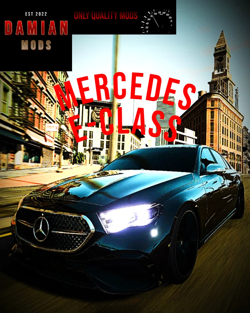 Mercedes e-class W214 2024 BETA 1 - BeamNG.drive