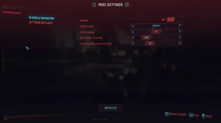 Mod Settings v0.2.8 - Cyberpunk 2077