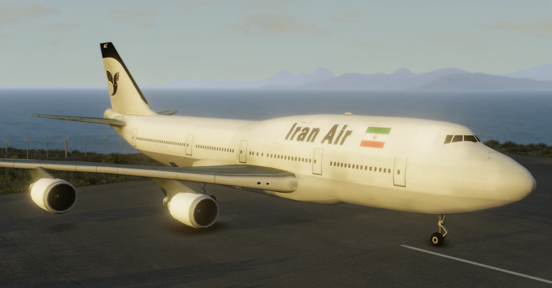 Boeing 747 Iran Air v2.7 - BeamNG.drive