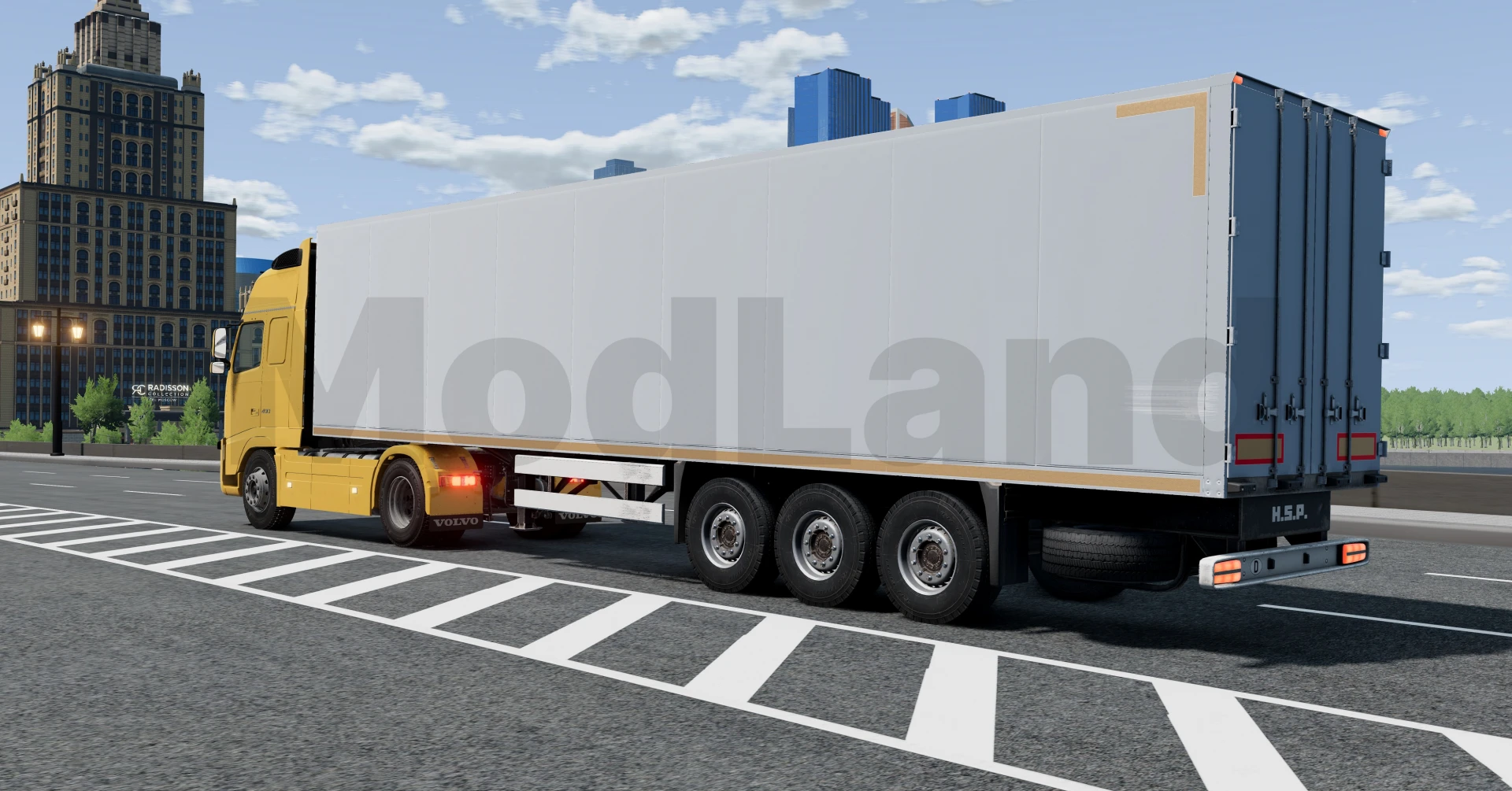 Euro Trailer 1.2 - BeamNG.drive