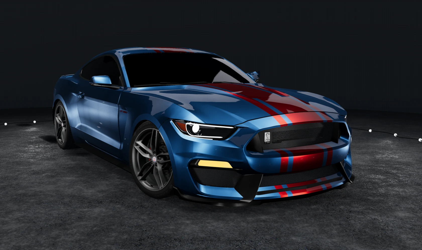 Ford Mustang Shelby GT500/350 v.1.1 - BeamNG.drive