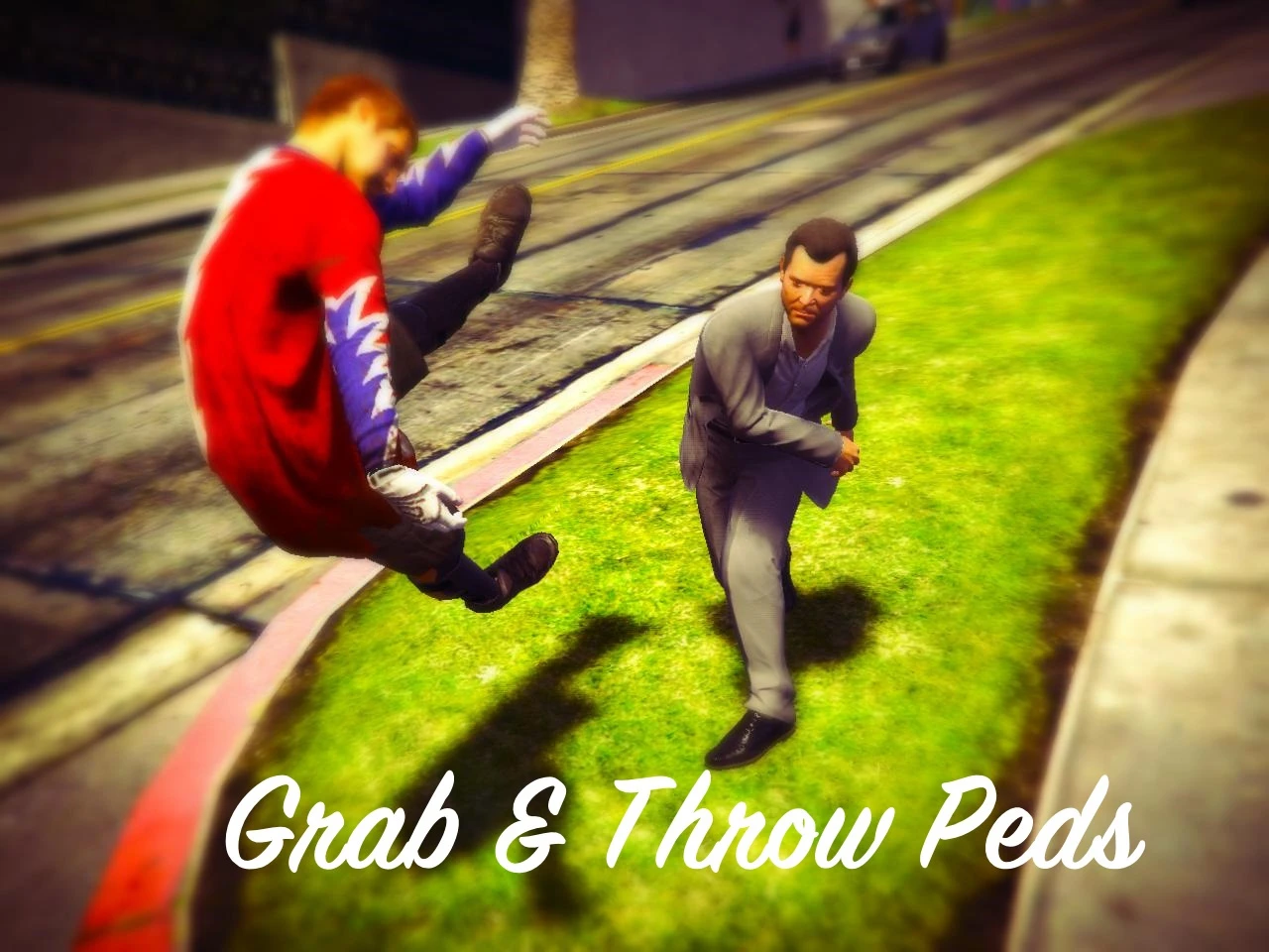 Grab & Throw Peds 1.1 - GTA 5