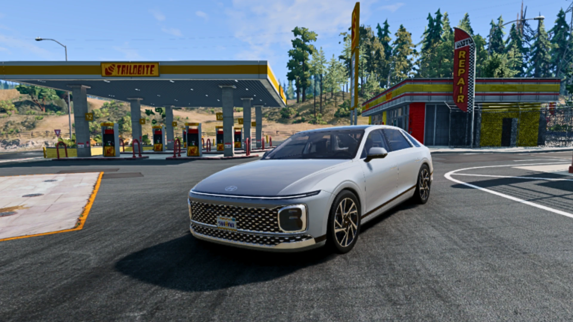 Hyundai Grandeur 2024 1.1 - BeamNG.drive