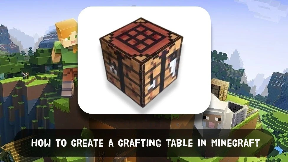How To Create Crafting Table (Workbench) in Minecraft - - Minecraft