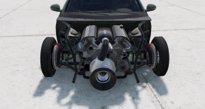 Mercedes V8 Swap Dragster Team 1.0 - BeamNG.drive