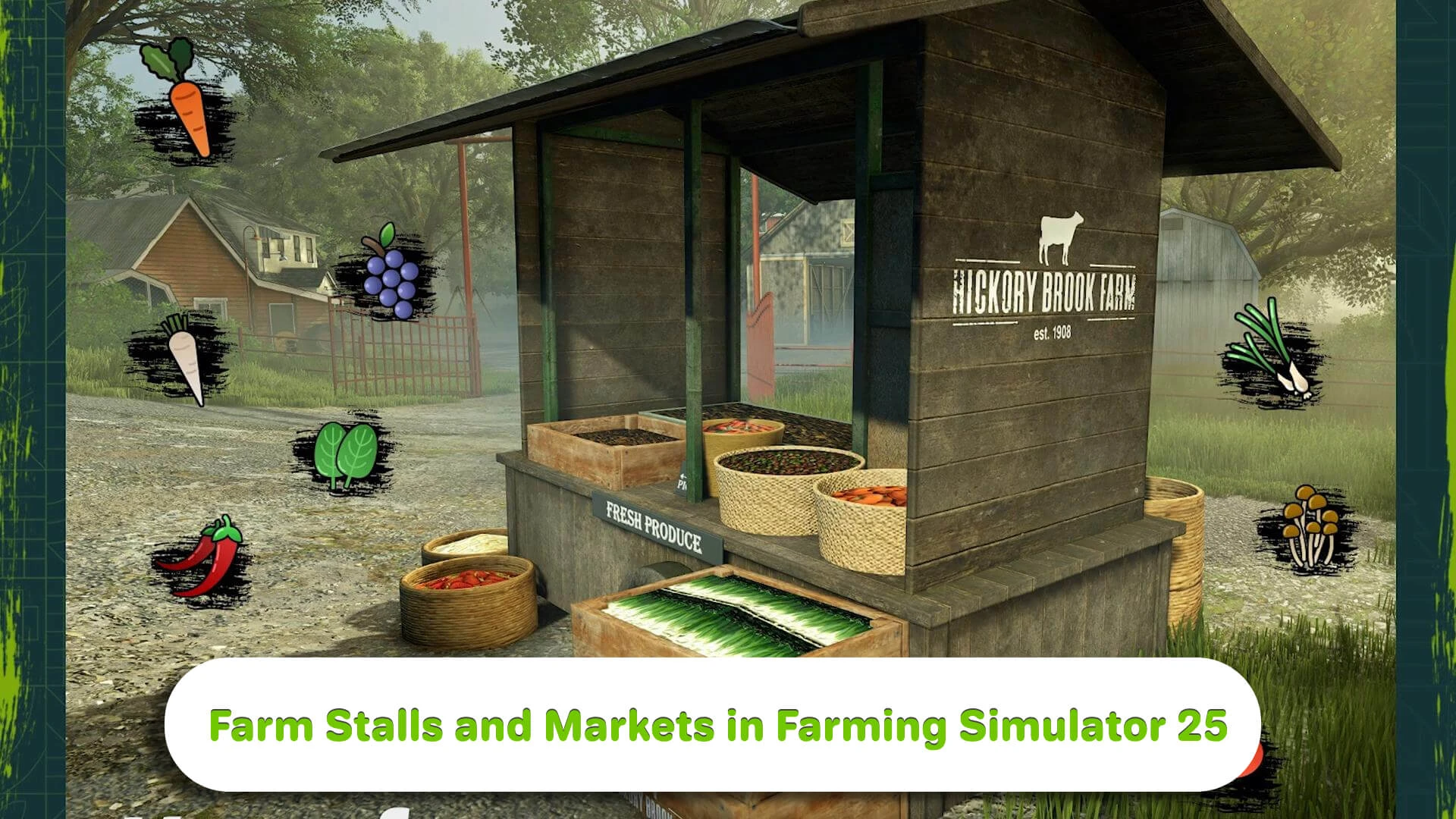Farm Stalls and Markets in Farming Simulator 25: A New Sales System and Its Features - FS25