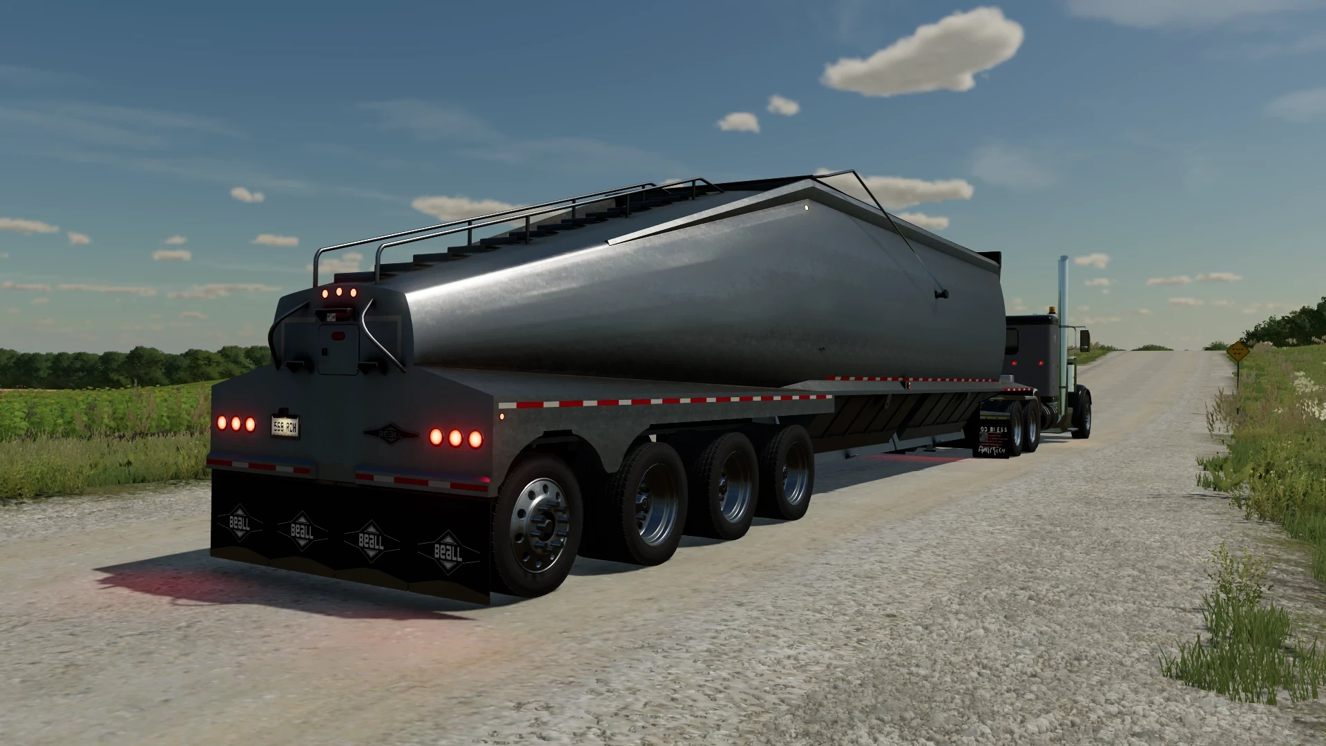 Beall Bullet Quad Axle Belly Dump v 1.0.2 - FS 22