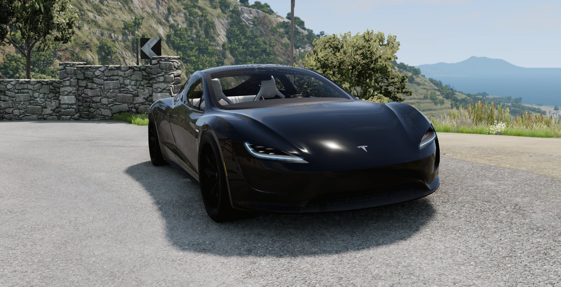 Tesla Roadster Newest - BeamNG.drive
