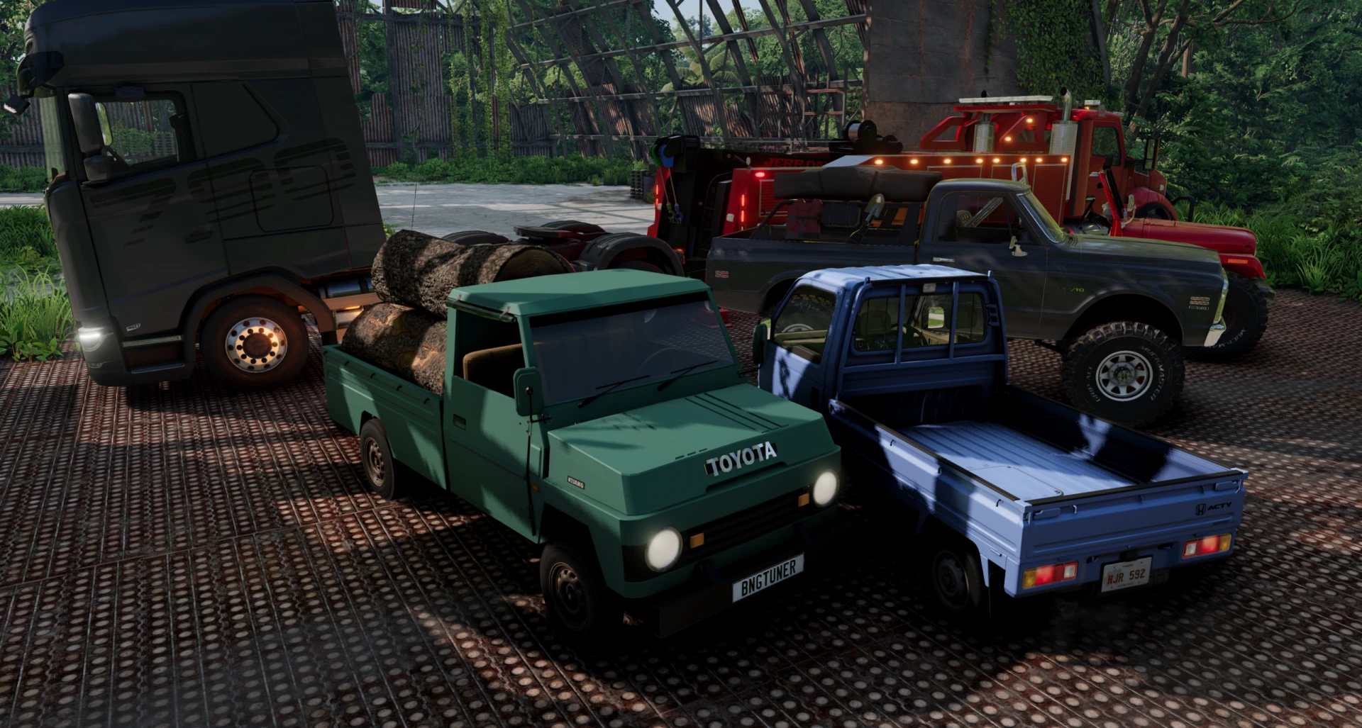 Huge Truck Pack 15+ Trucks - BeamNG.drive