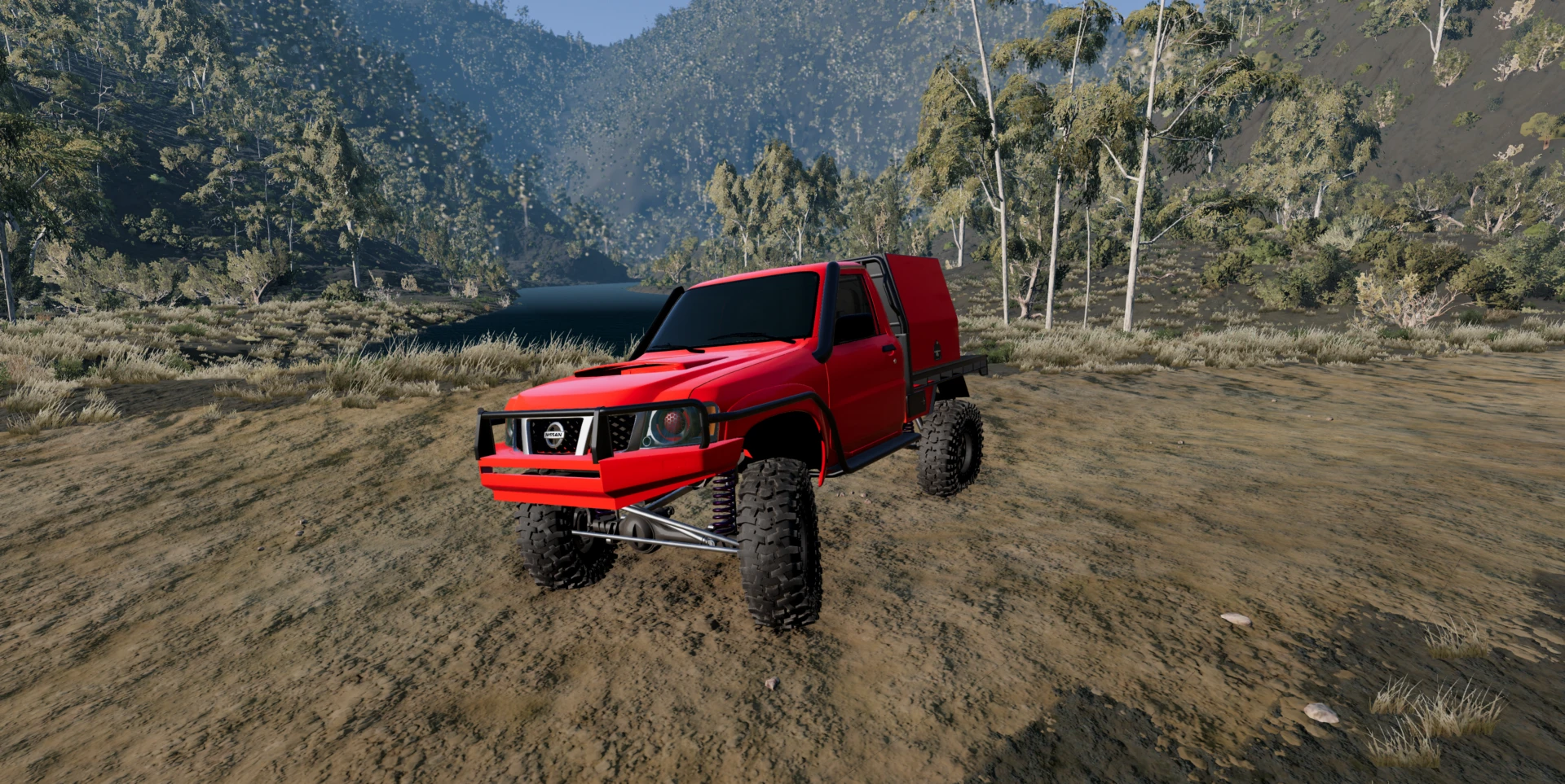 nissan patrol gu ute 1 - BeamNG.drive