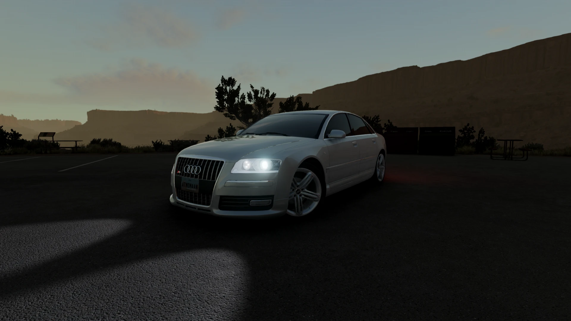 Audi A8/S8 V10 1 - BeamNG.drive
