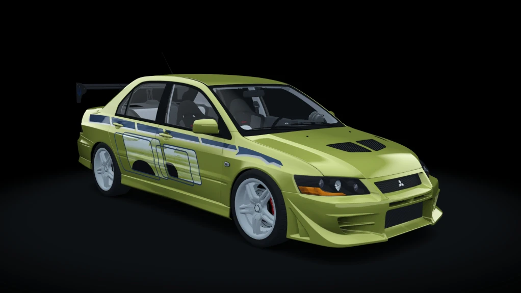 Mitsubishi Lancer Evolution VII 2F2F 1.1 - Assetto Corsa