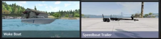 Wake Boat And Trailer v1.0 - BeamNG.drive