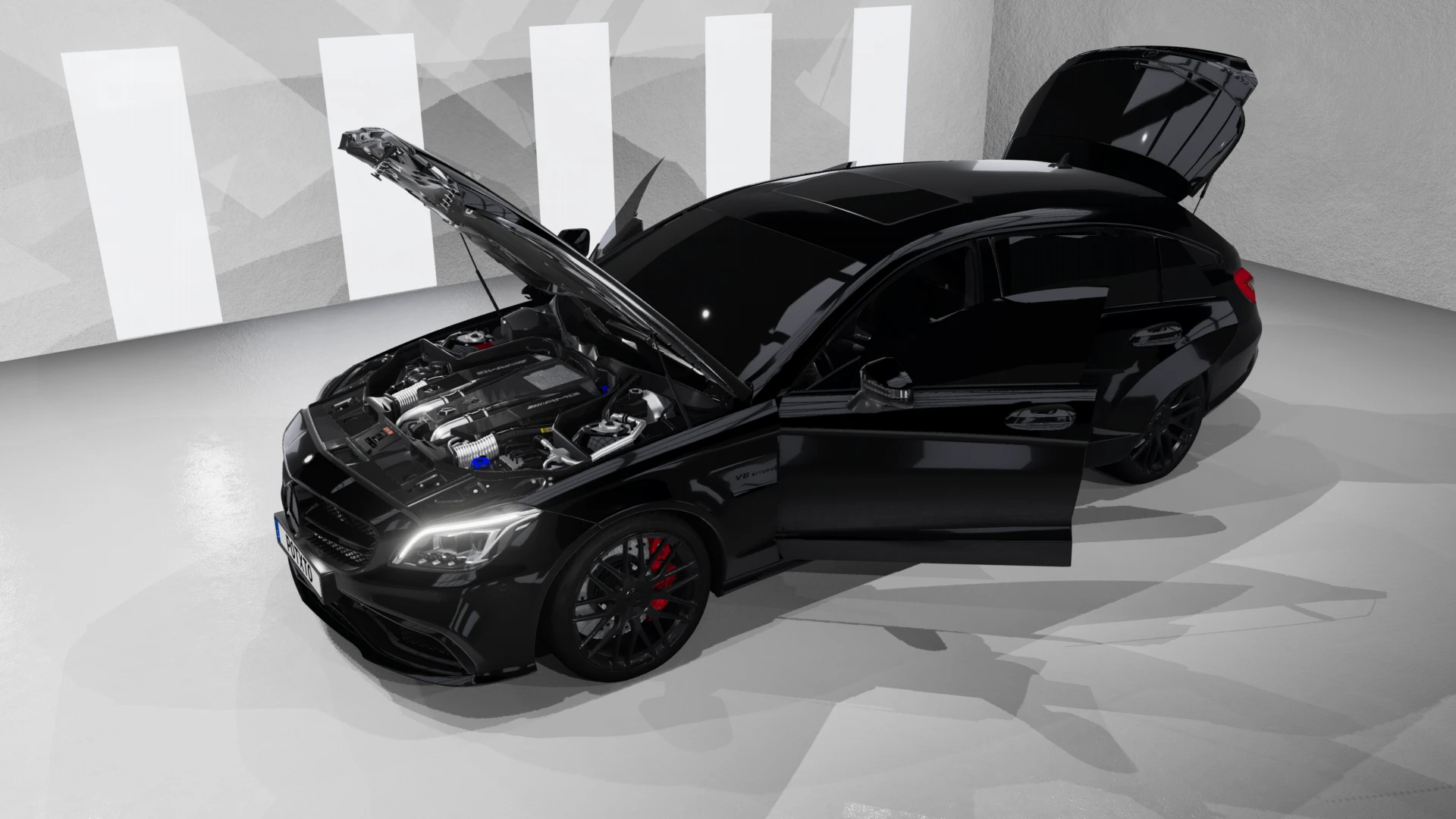 Mercedes CLS 100+ Configurations – Free BeamNG.drive Mod Release ...