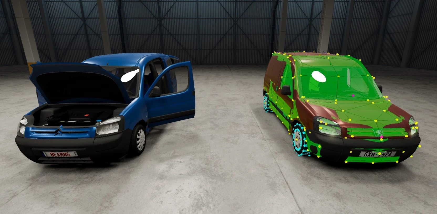 Citroën Berlingo I facelift+ Peugeot Partner I facelift 1.0 - BeamNG.drive