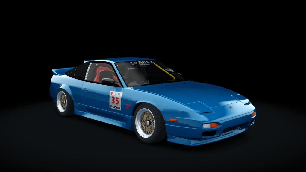Nissan 180SX RPS13 OLDSCHOOL 90's 1.1 - Assetto Corsa