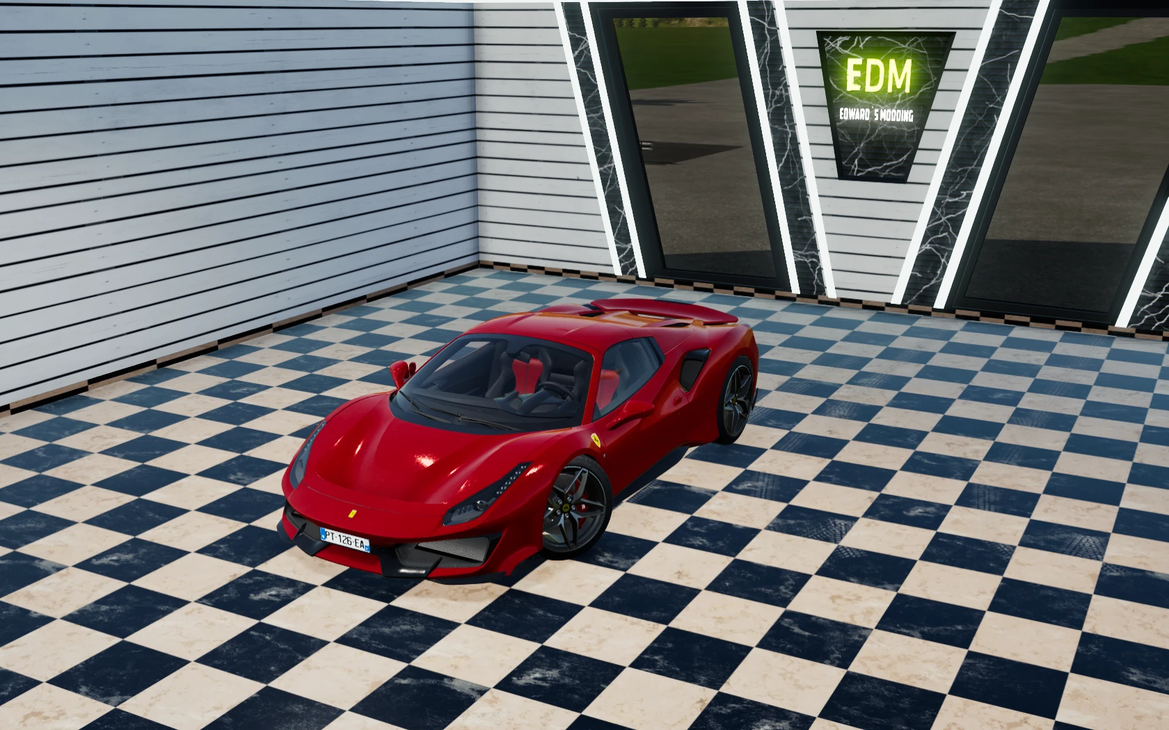 Fs22 Edm Ferrari 488 Pista Spider v1.0 - FS 22