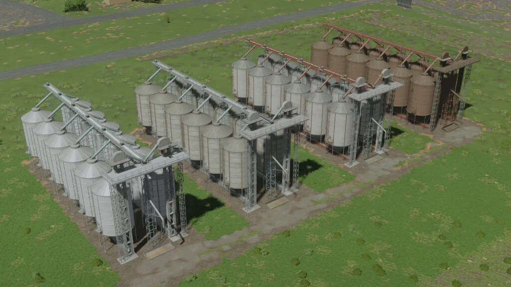 Package Of Large Silo v 1.1 - FS 22