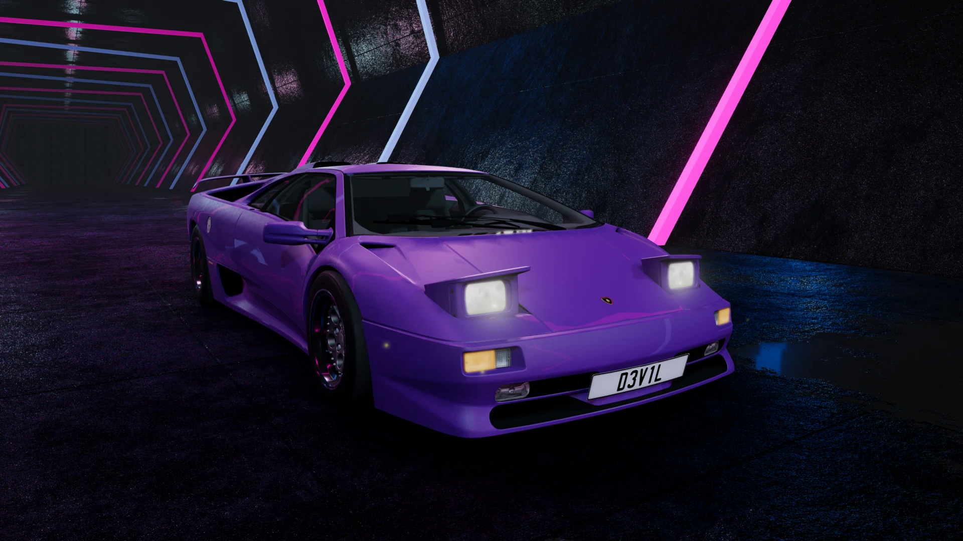 Unleash the Lamborghini Diablo: High-Performance Driving in BeamNG ...