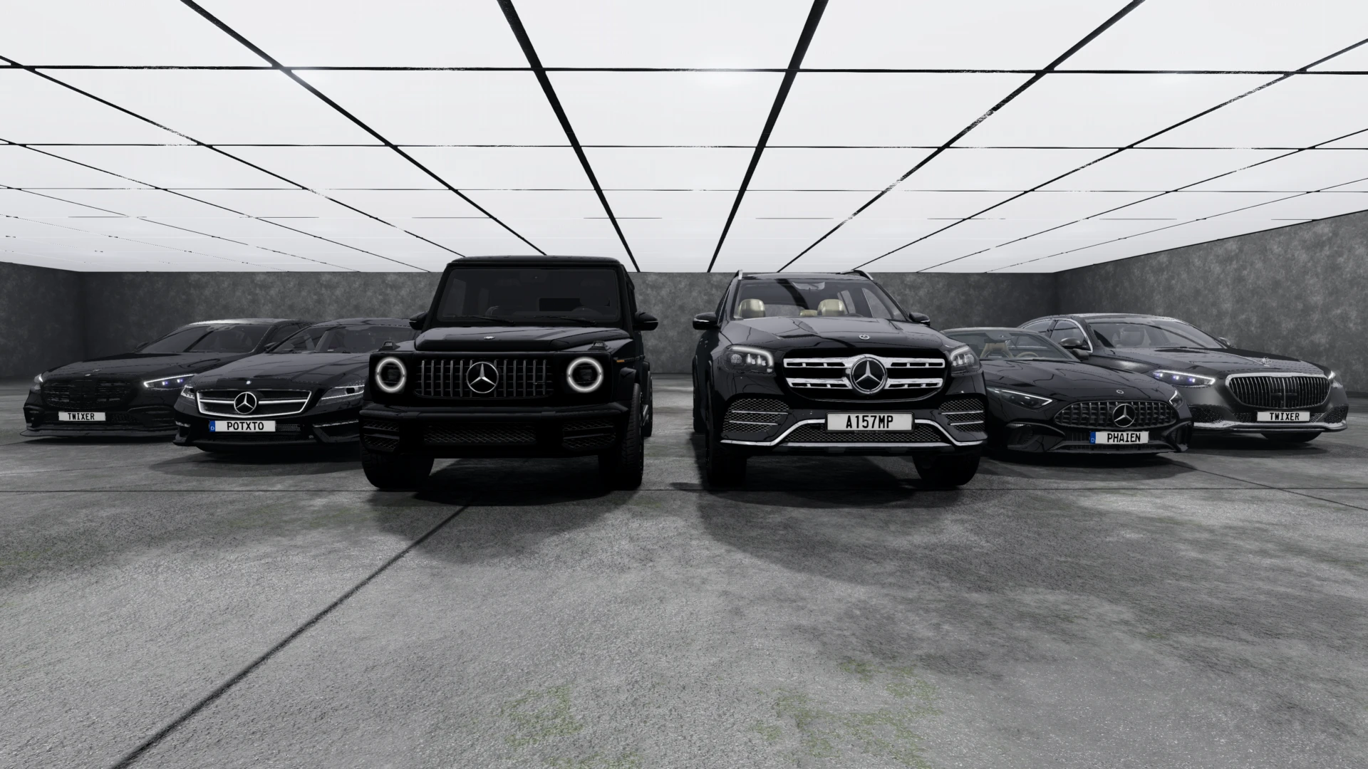 Ultimate Free Mercedes-Benz Pack for BeamNG Drive (SUVs, Sedans ...