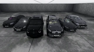 Ultimate Free Mercedes-Benz Pack for BeamNG Drive (SUVs, Sedans ...