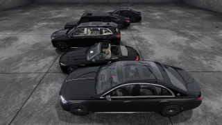 Ultimate Free Mercedes-Benz Pack for BeamNG Drive (SUVs, Sedans ...