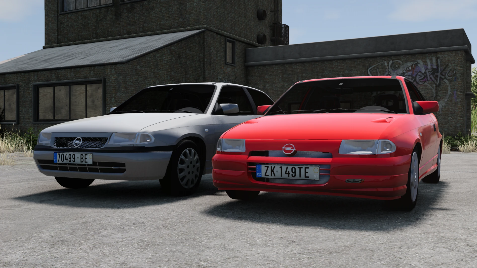 Opel Astra F 2.0 - BeamNG.drive