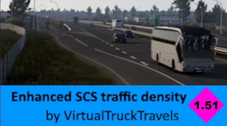 Enhanced SCS Traffic 1.58 - ETS 2