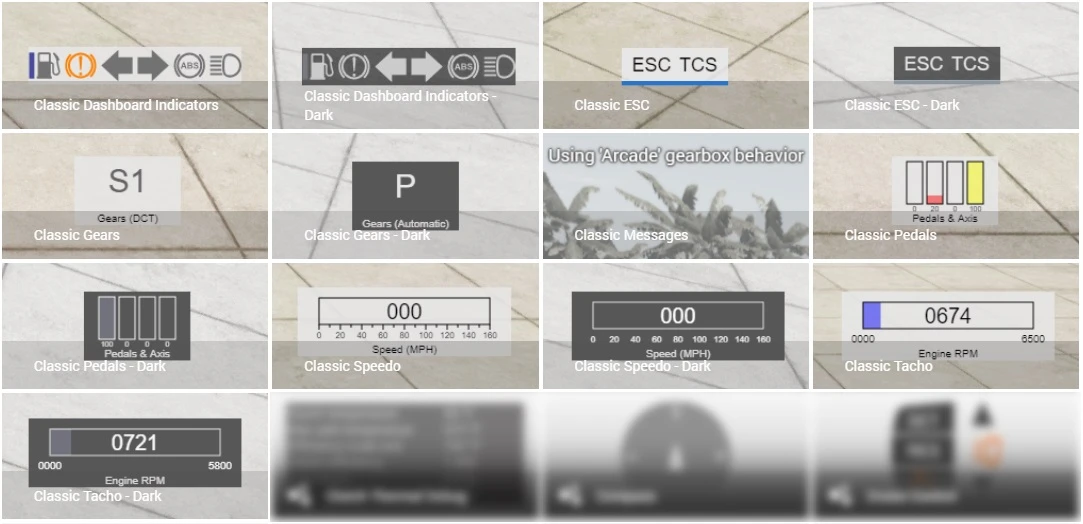 Classic UI v1.8 - BeamNG.drive