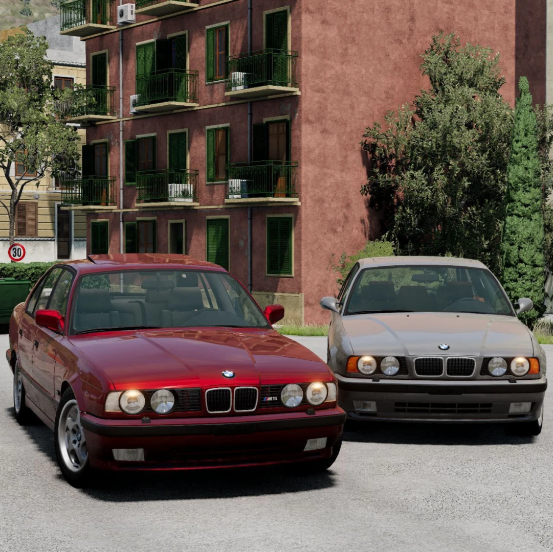BMW E34 V1.0 - BeamNG.drive